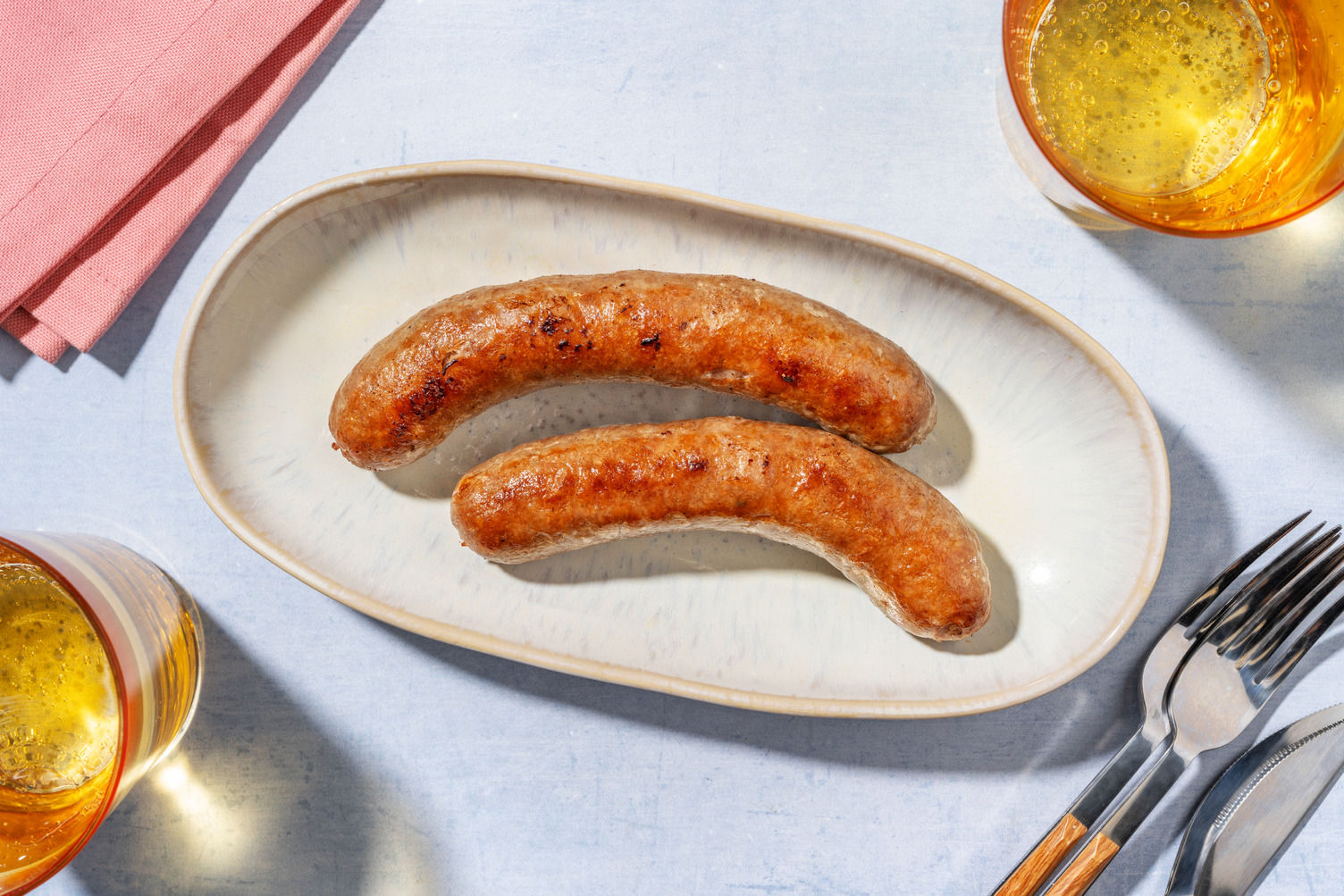 2 British Hickory Smoked Sausages Recipe | HelloFresh