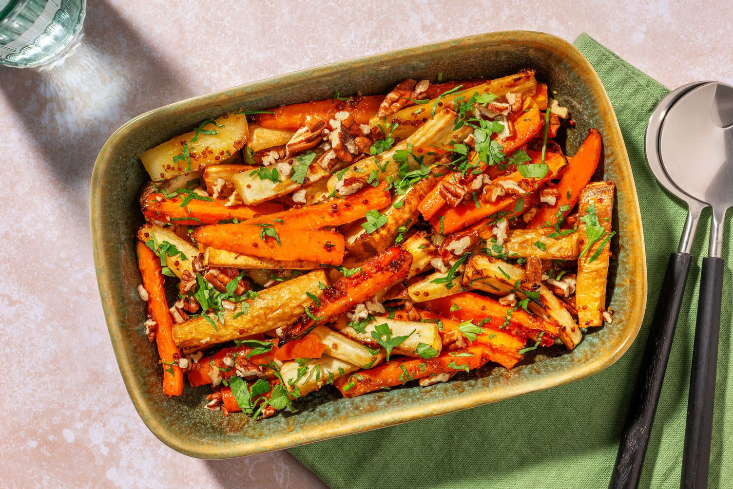 Maple-Orange Glazed Root Vegetable Tray Bake Recipe | HelloFresh