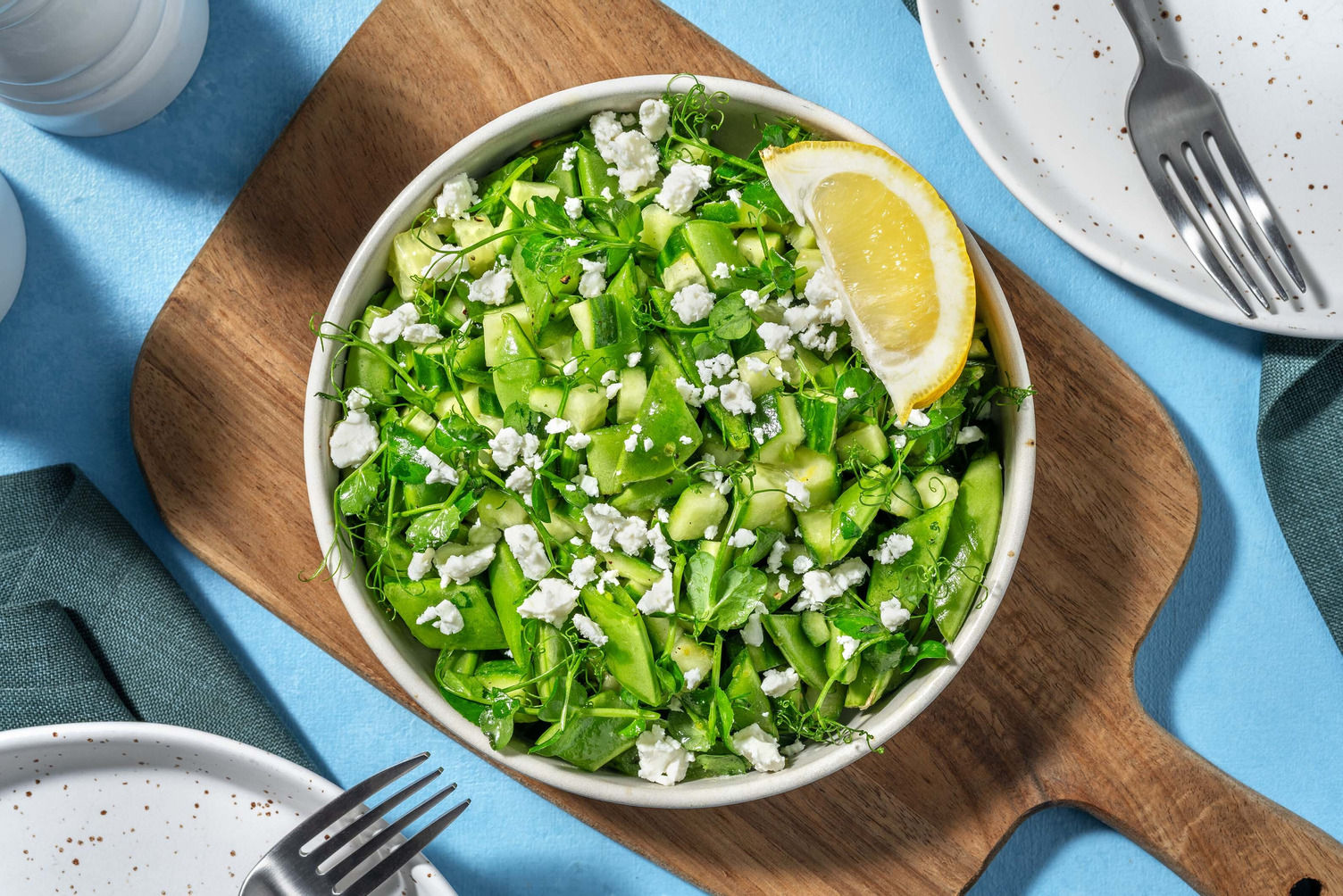 Zesty Feta and Cucumber Salad Recipe | HelloFresh