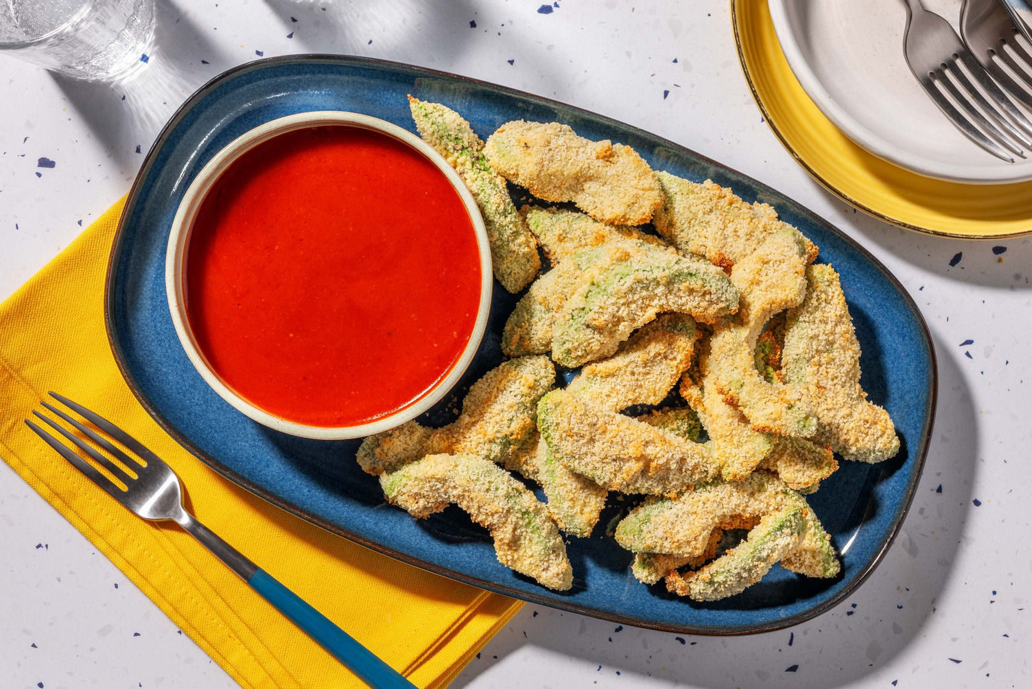 Cheesy Breaded Avocado Fries Recipe | HelloFresh
