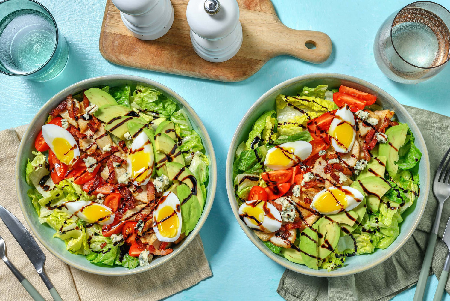 Blue Cheese, Chicken & Bacon Cobb Salad Recipe | HelloFresh