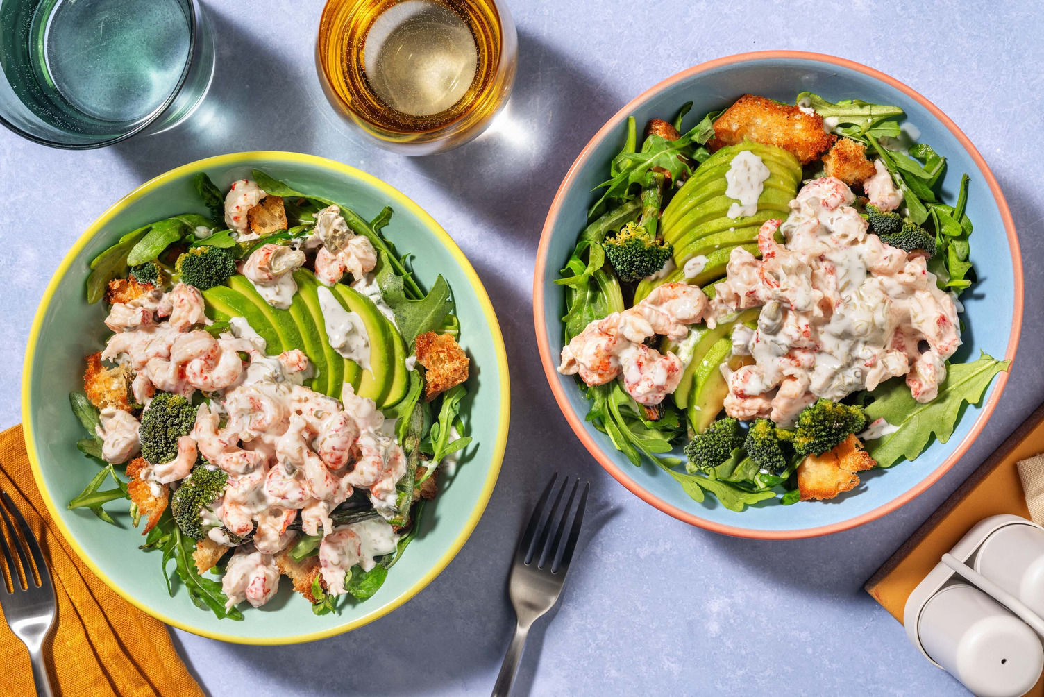 Orkney Crab, Tenderstem® and Avocado Salad Recipe | HelloFresh