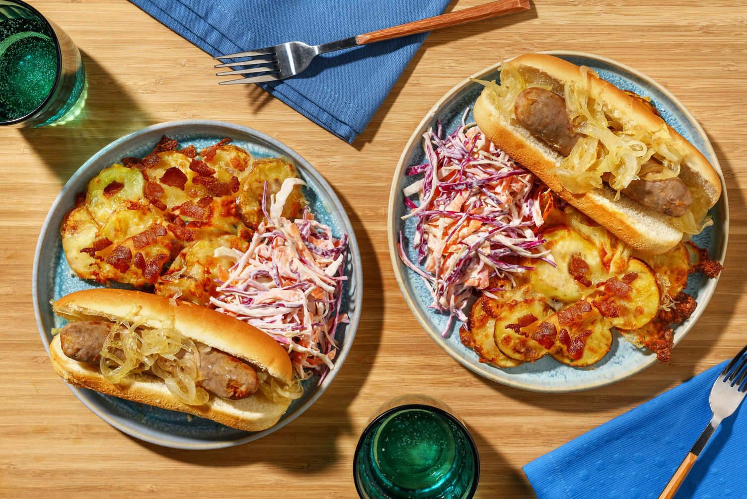 Bonfire Night Hot Dog & Loaded Smoky Potatoes Recipe | HelloFresh