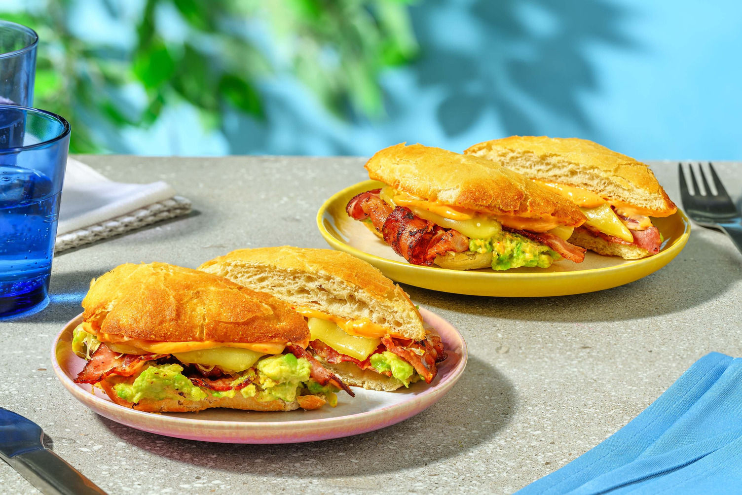 Bacon, Cheddar & Avocado Pan-Fried Panini Recipe | HelloFresh