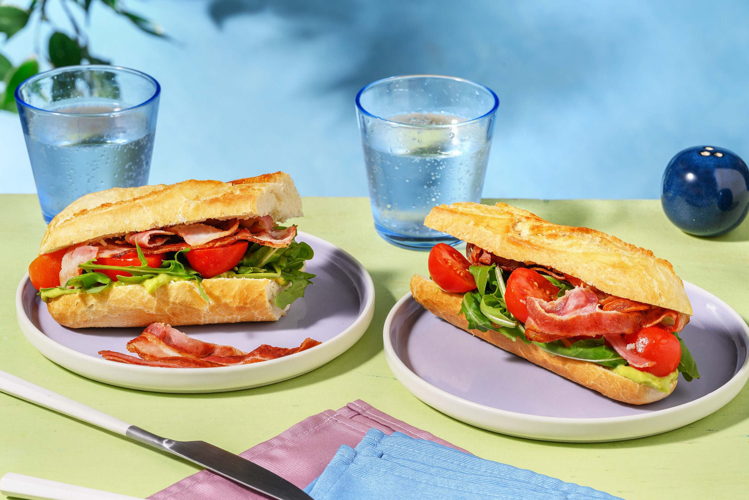 Streaky Bacon Baguette Brunch Bundle Recipe | HelloFresh
