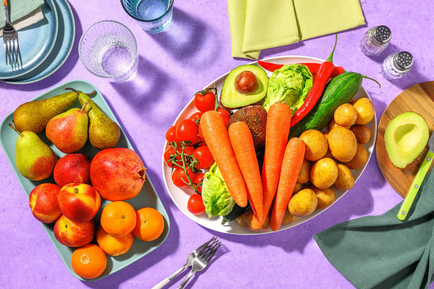 Fruit and Vegetable Selection Recipe | HelloFresh