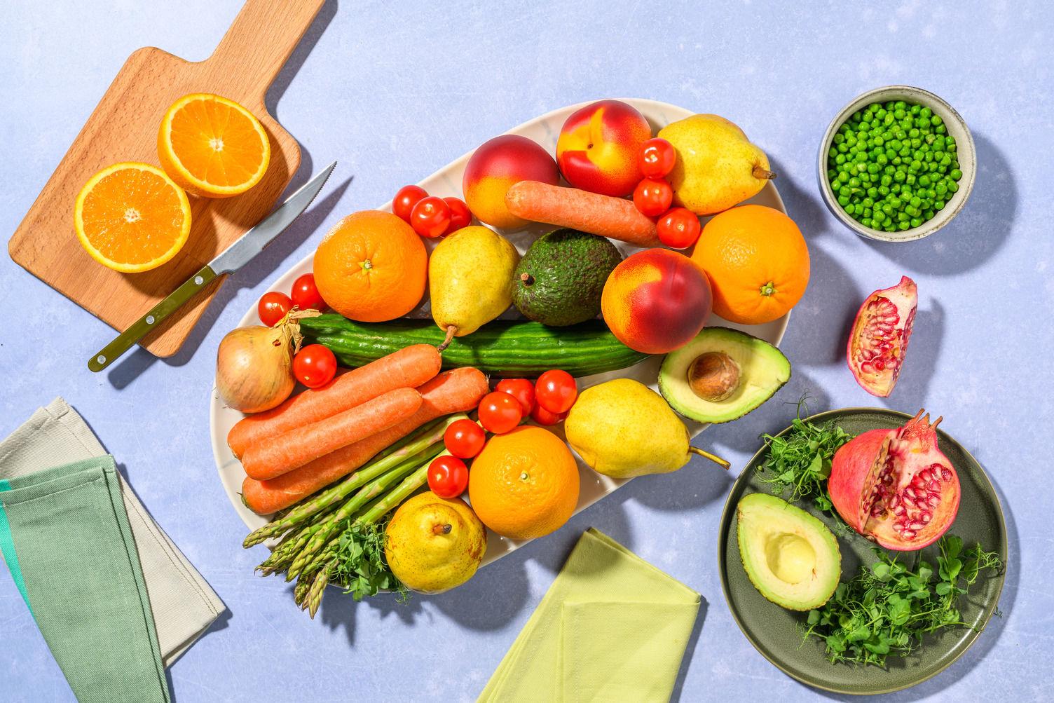 Fruit and Vegetable Selection | 9 Types of Veg Recipe | HelloFresh