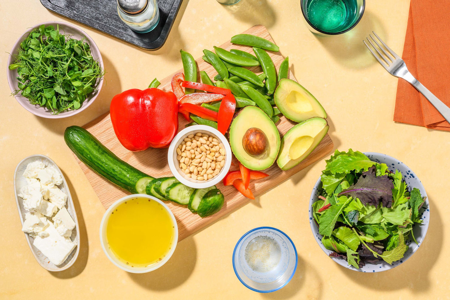 Salad Superstars Bundle | Greek Style Cheese Recipe | HelloFresh