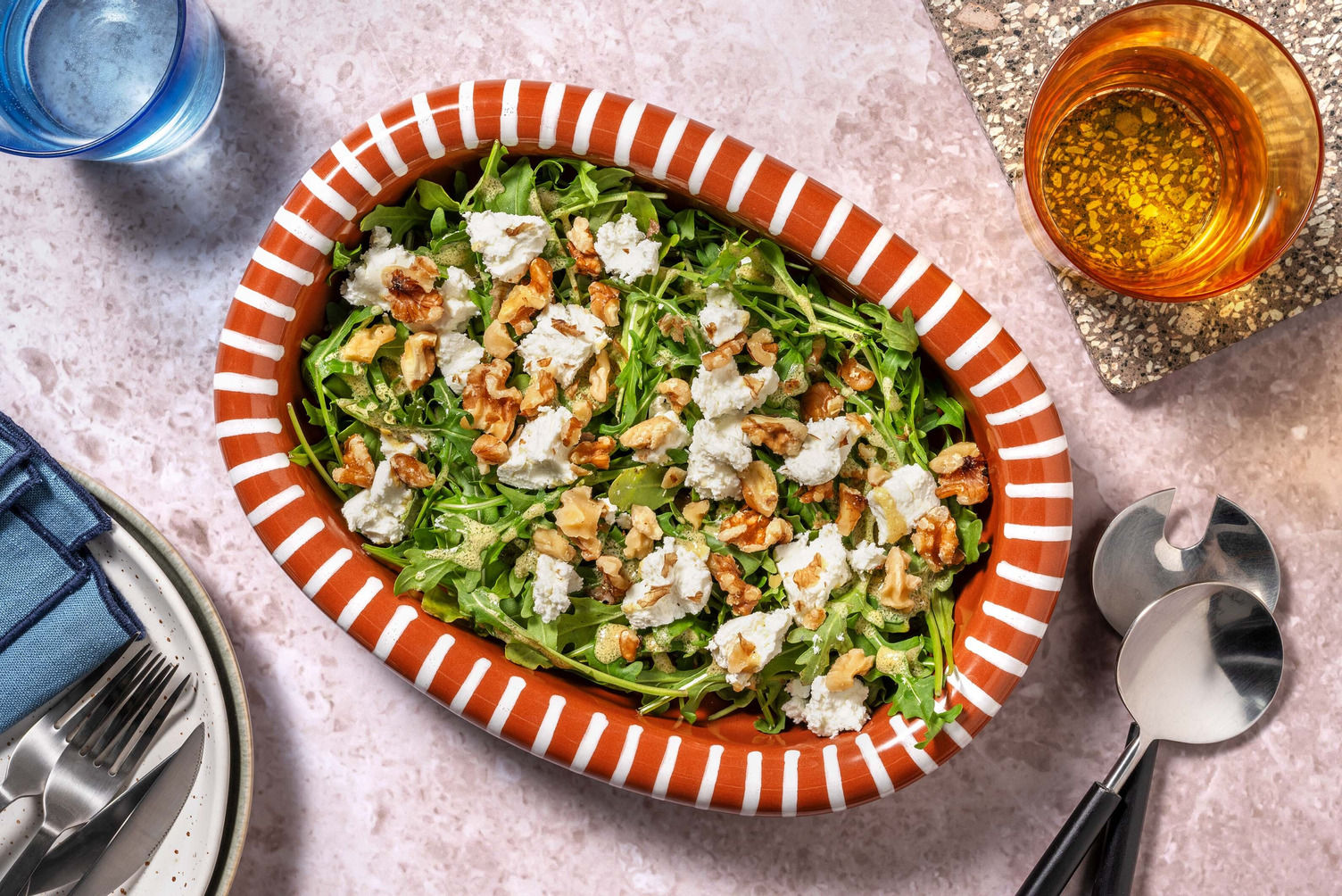 Goat's Cheese and Walnut Side Salad Bundle Recipe | HelloFresh