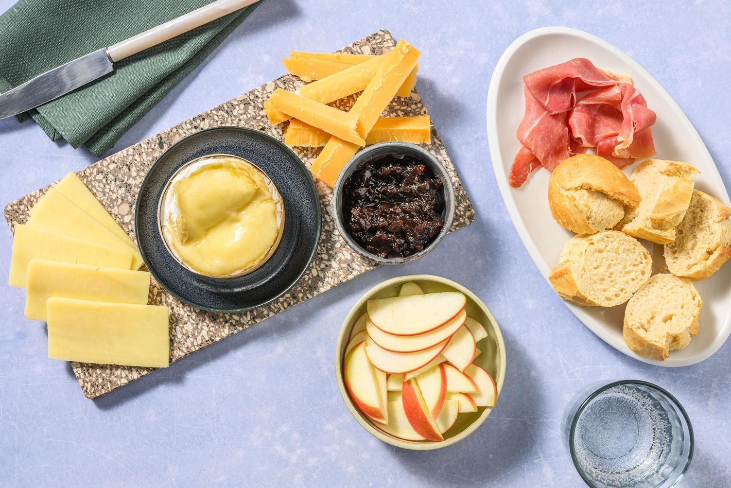 Triple Cheese and Serrano Charcuterie Board Recipe | HelloFresh