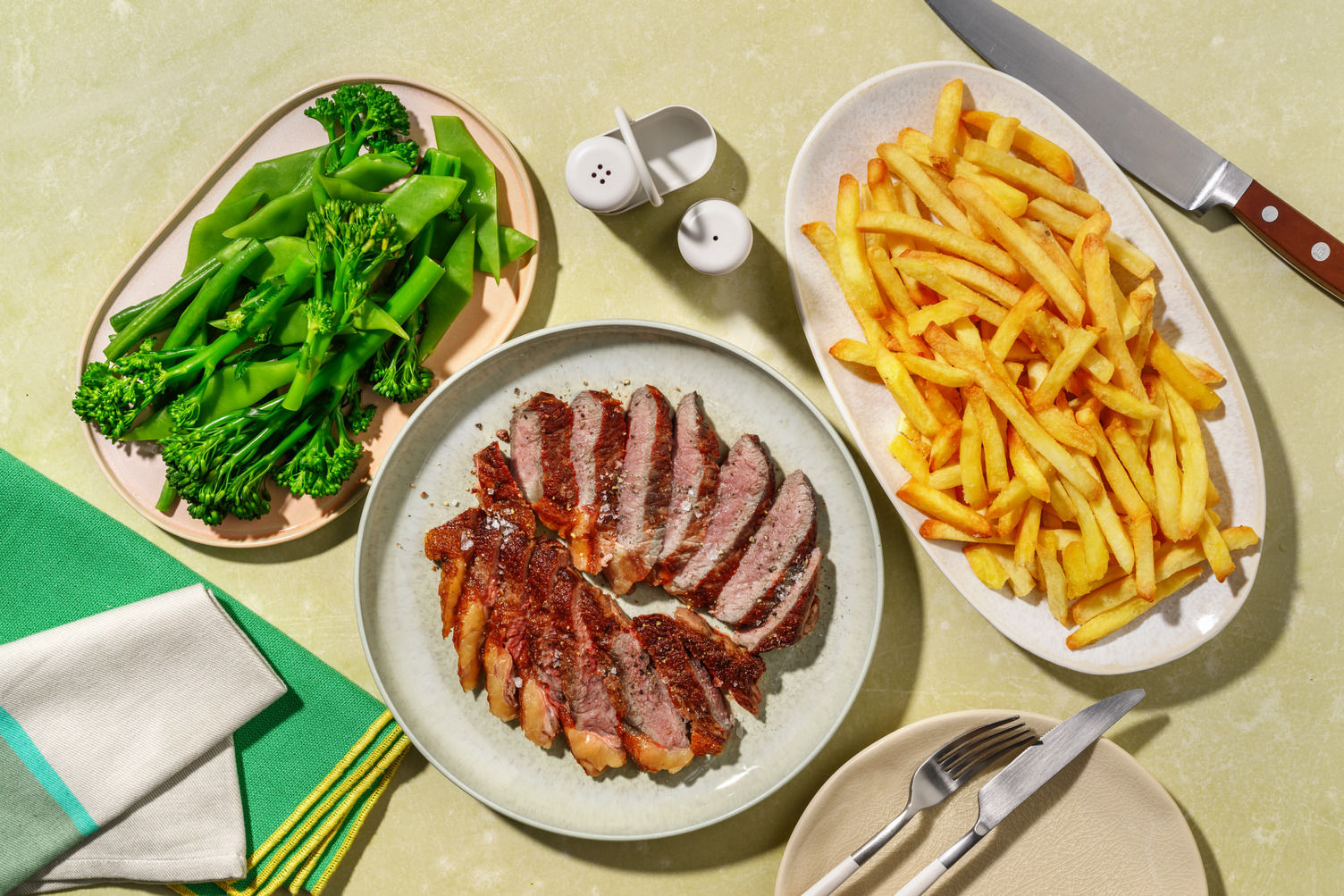 Steak Meal Bundle | 21 Day Aged Sirloin Steaks Recipe | HelloFresh