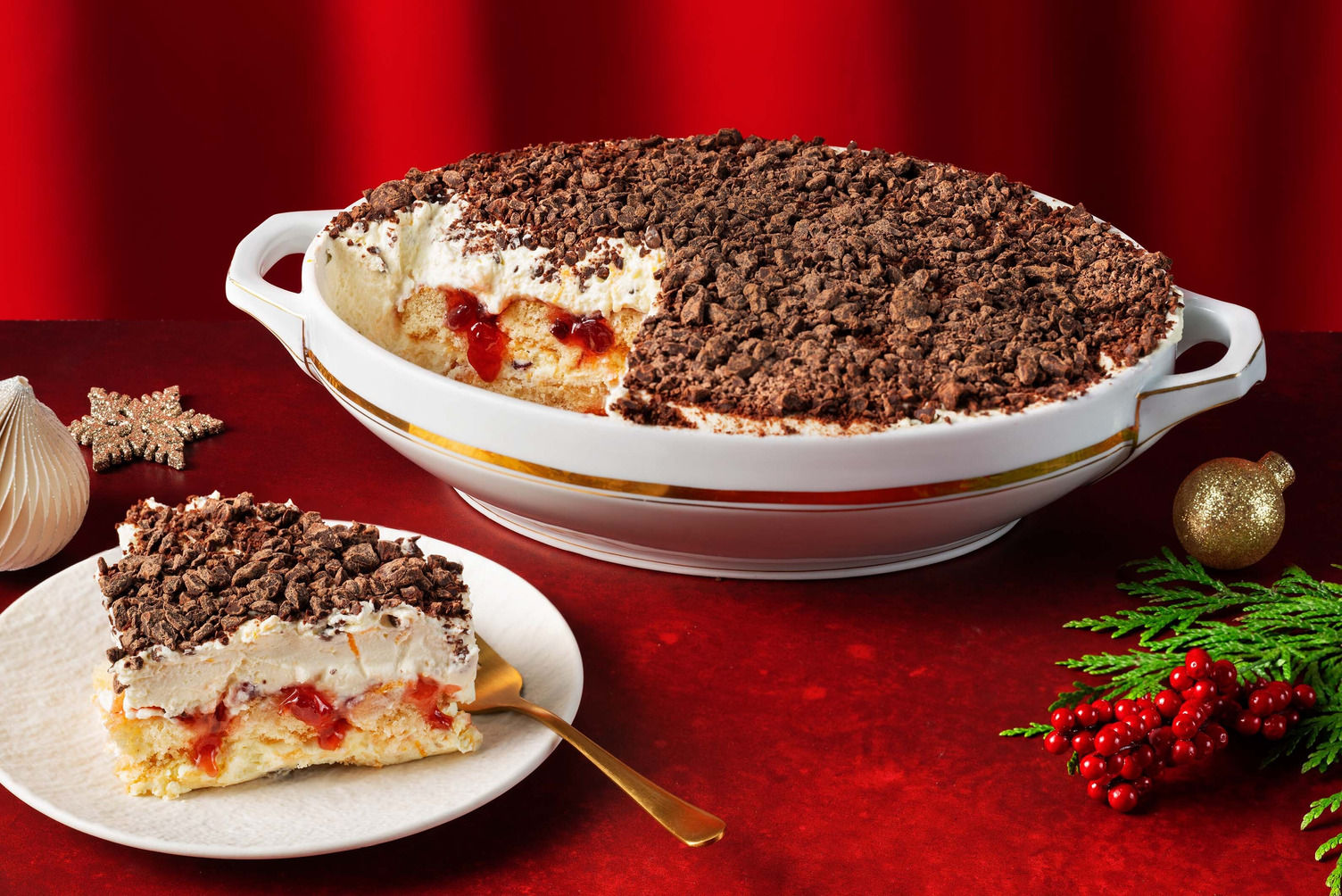 Tiramisu de Noël aux cranberries Recette | HelloFresh