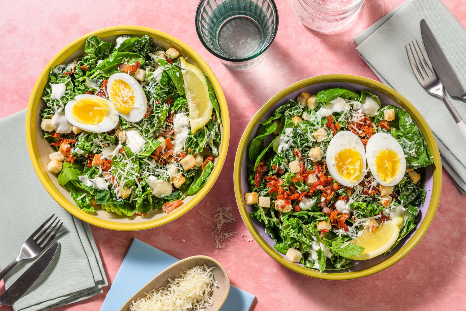 Quick Crunchy Kale Caesar Salad KIt Recipe | HelloFresh