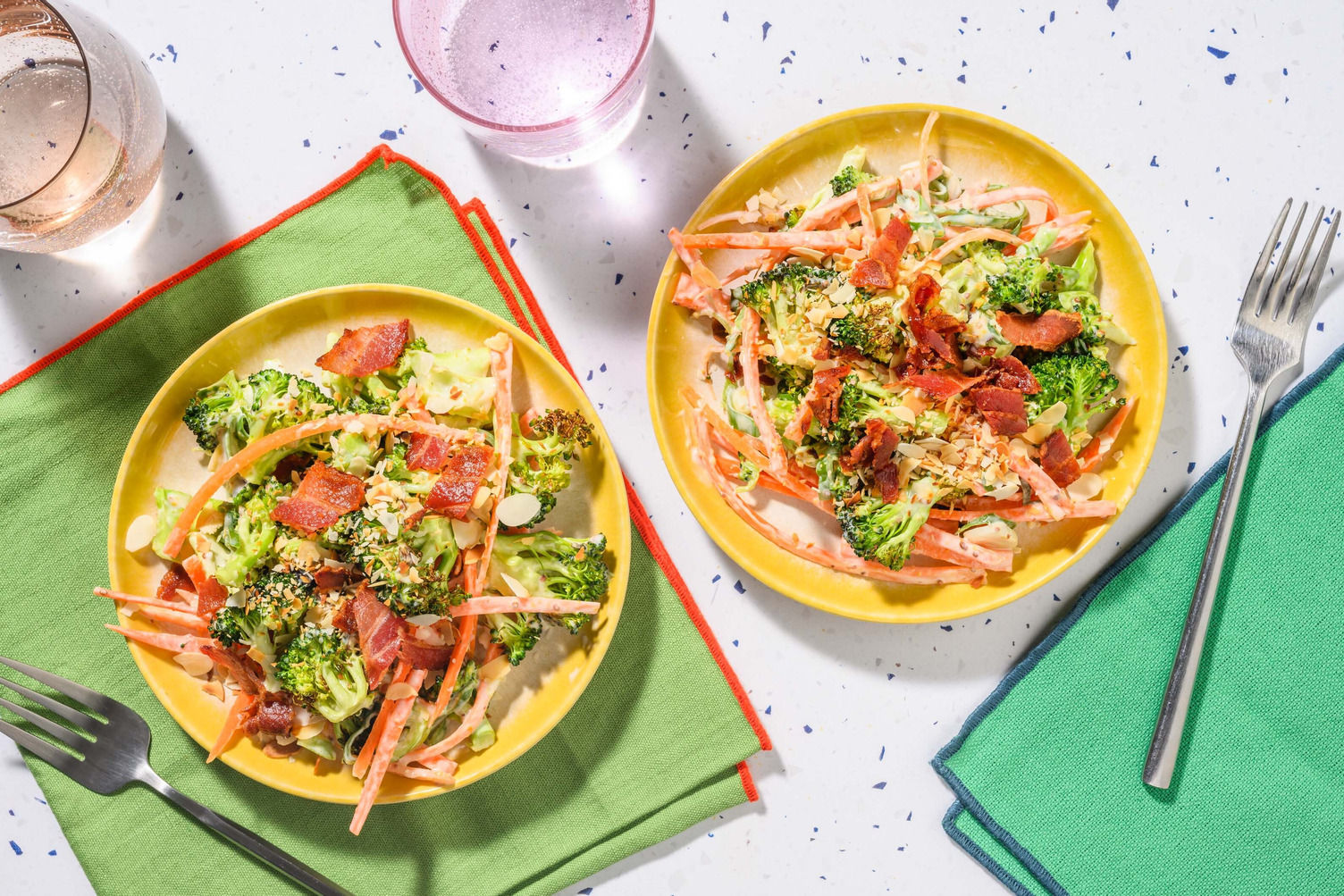 Crunchy Broccoli Picnic Salad Kit Recipe | HelloFresh