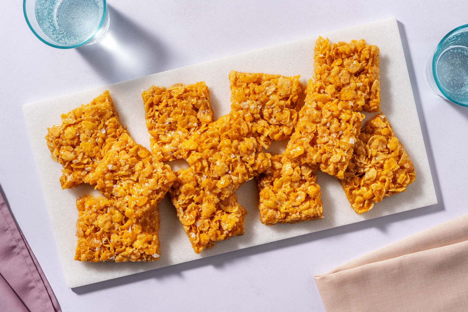 No-Bake Cornflake Marshmallow Squares Recipe | HelloFresh