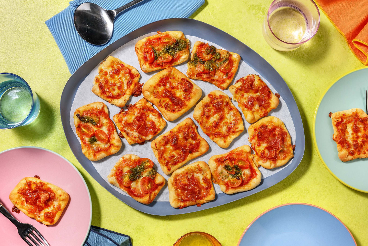 Mini-pizza's Recept | HelloFresh