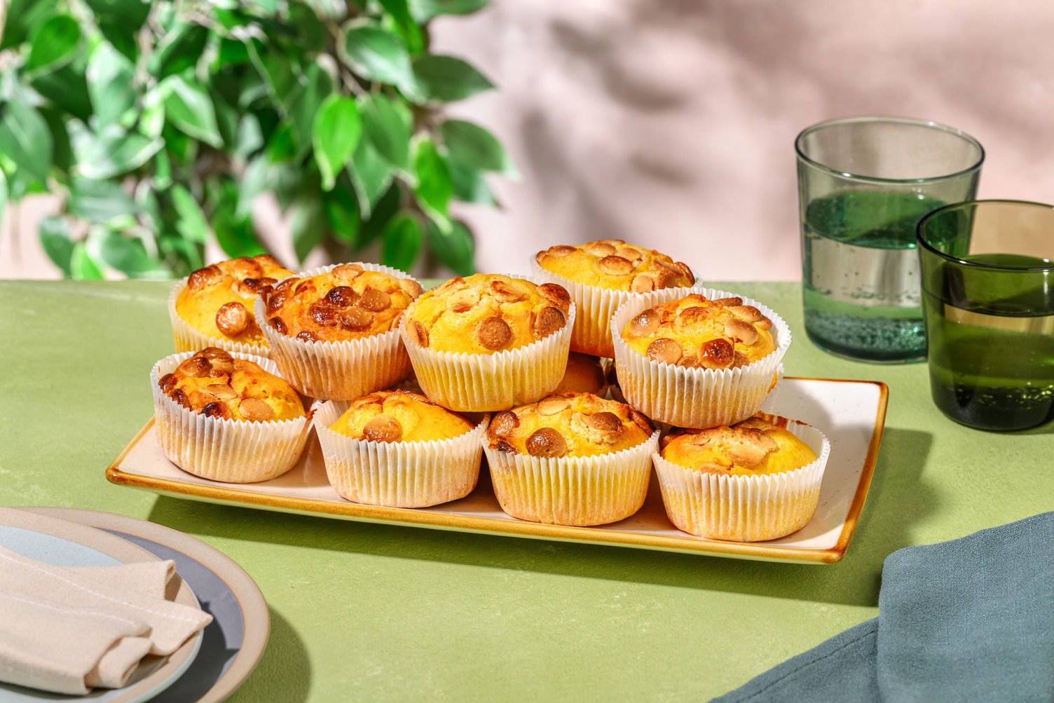Muffins au butternut & chocolat blanc Recette | HelloFresh