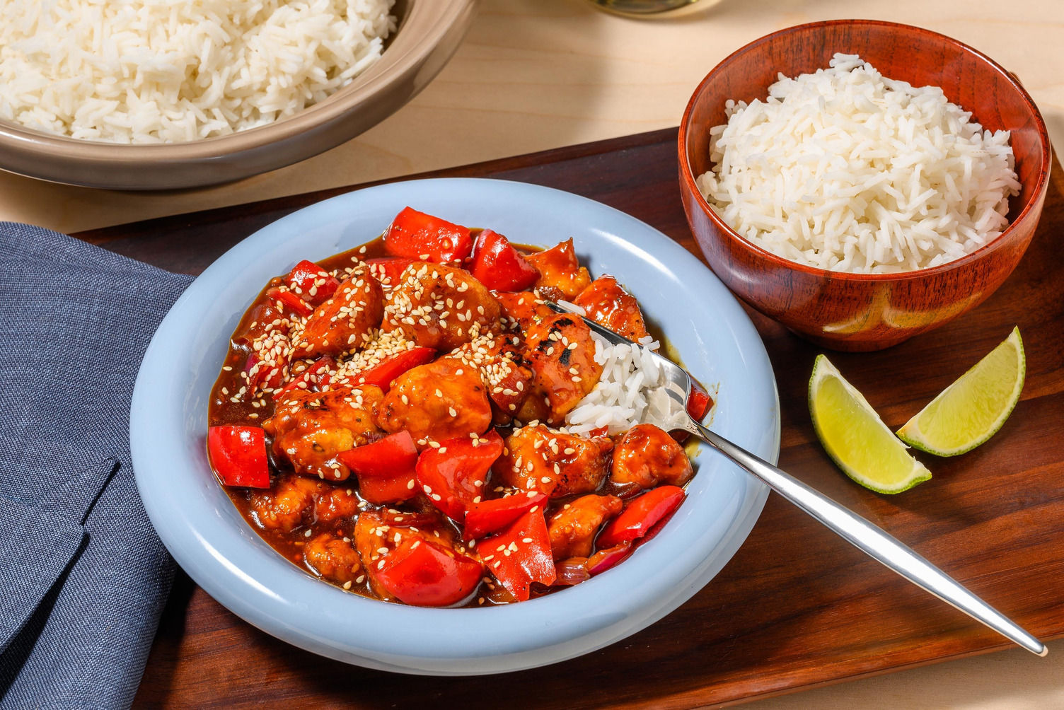 Sweet and Sticky Korean Style Chicken Stir-Fry Recipe | HelloFresh