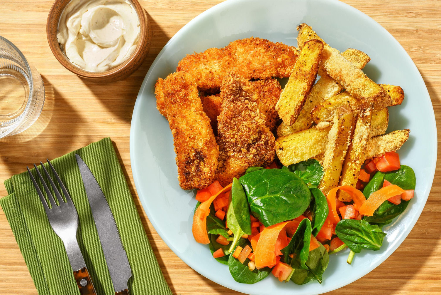 Pankopanert kylling | HelloFresh