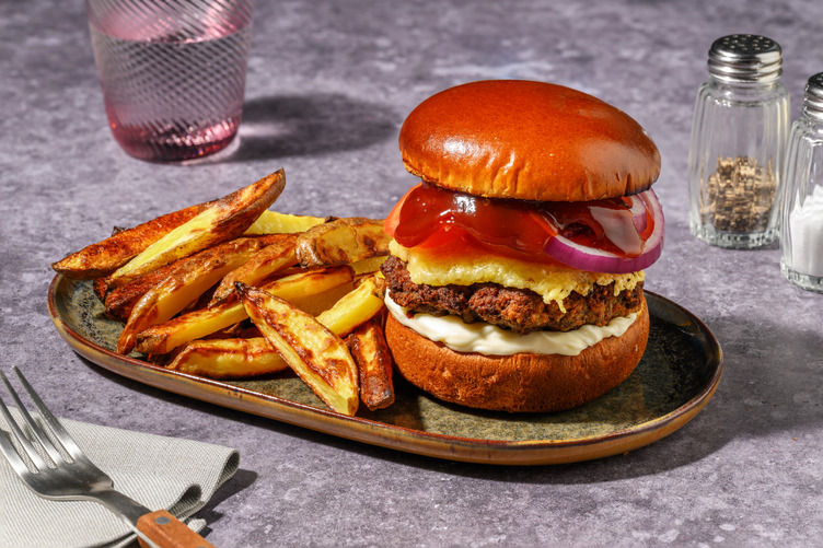 BBQ Lean Beef Burger Recipe | HelloFresh
