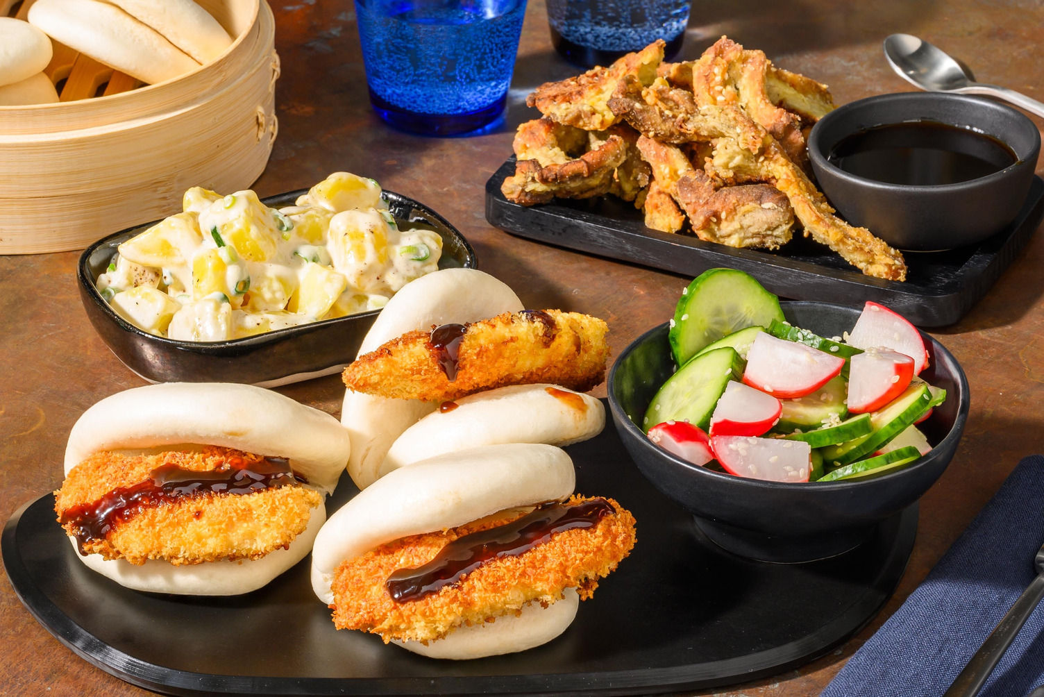 'Izakaya'-bao-boller med teriyakikylling | HelloFresh