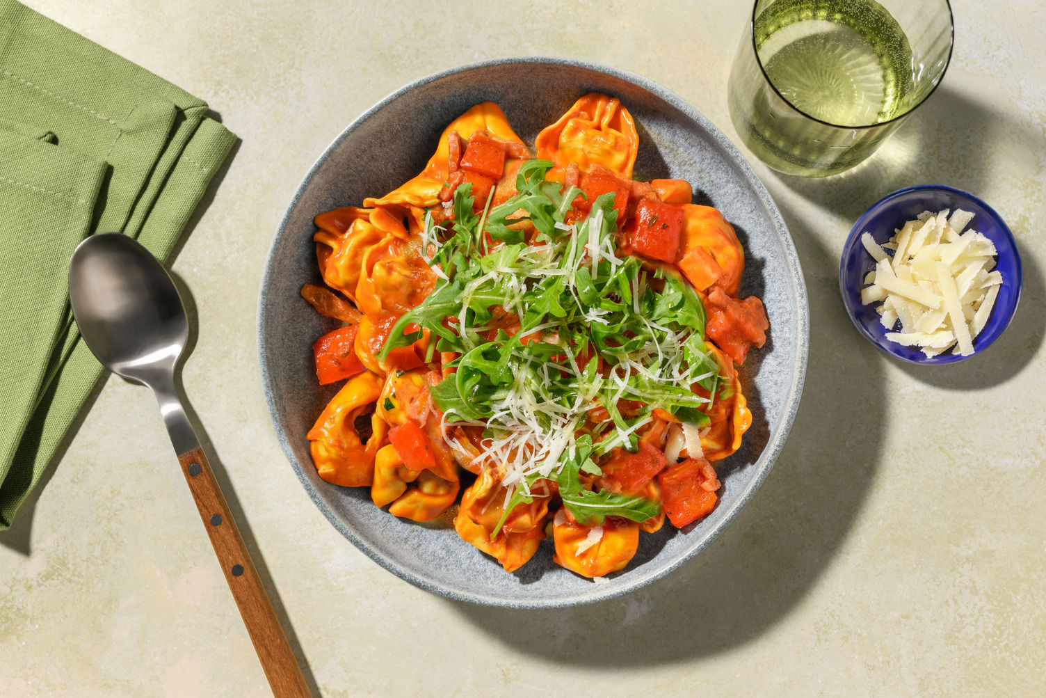 Classic Bacon & Spinach-Ricotta Tortellini Recipe | HelloFresh