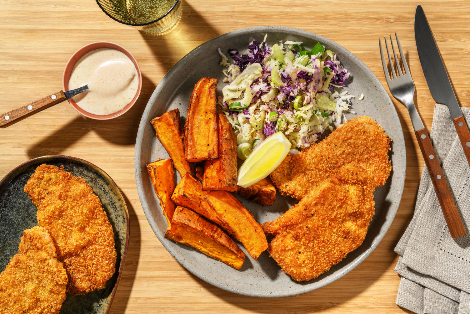 American-Style Halloumi Schnitzel Recipe | HelloFresh