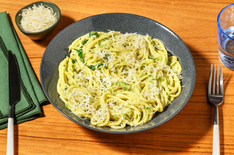 Chicken, Leek & Pesto Fasta Pasta Recipe | HelloFresh