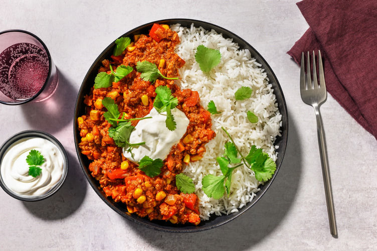 Mexican Beef & Rapid Rice Recipe | HelloFresh