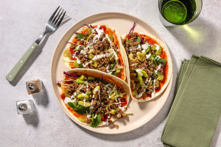 Middle Eastern-Spiced Beef & Pork Tacos Recipe | HelloFresh
