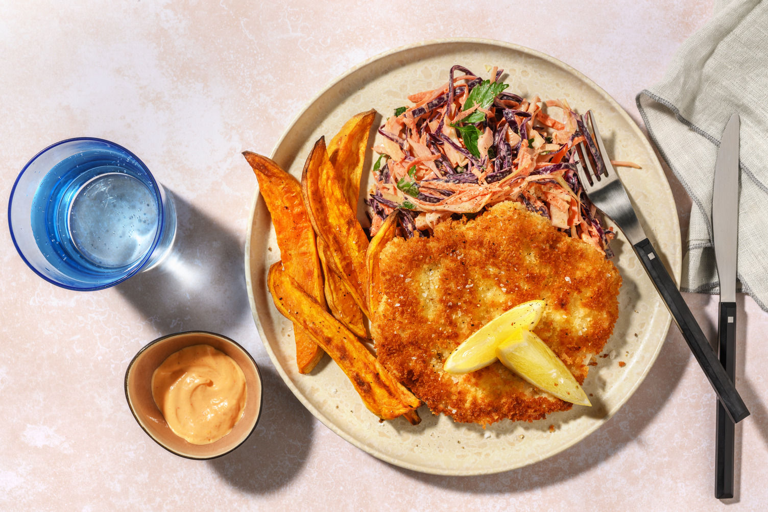 Double American-Style Chicken Schnitzel Recipe | HelloFresh