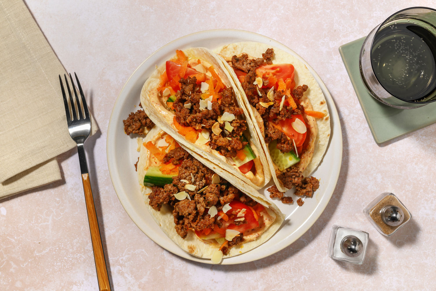 Easy As Smokey Lamb & Harissa Mayo Tacos Recipe | HelloFresh
