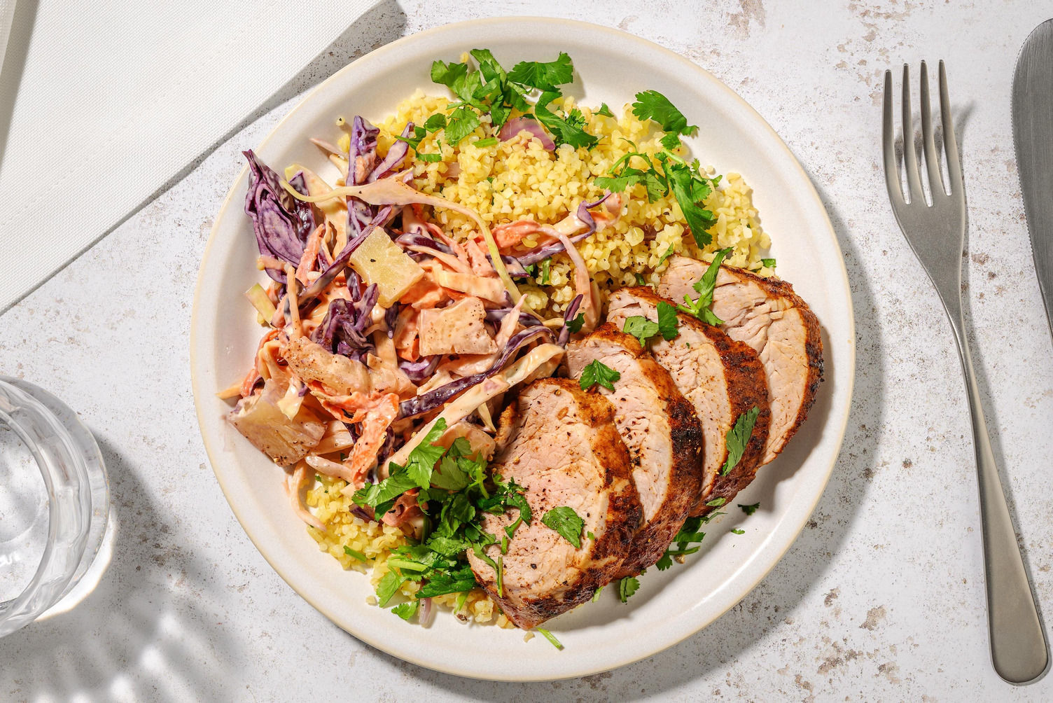 Cal Smart Caribbean-Inspired Pork Tenderloin Recipe | HelloFresh