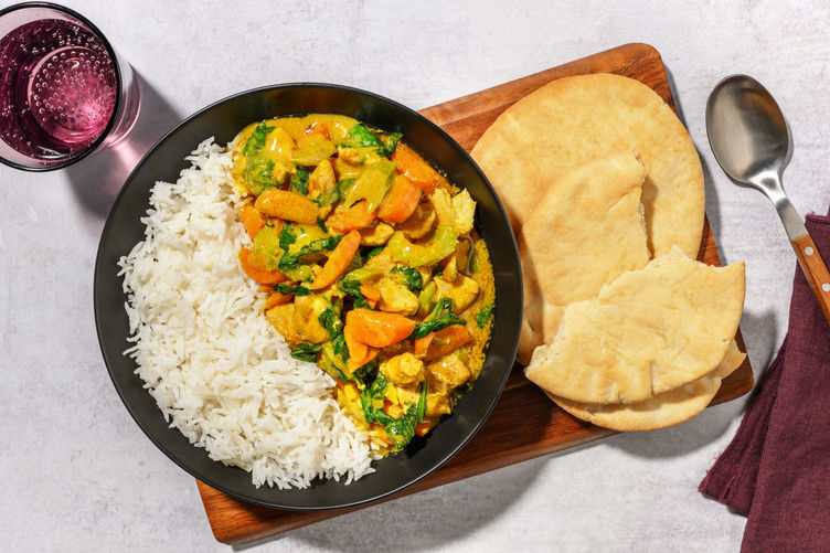 Coconut Chicken & Veggie Curry Recipe | HelloFresh