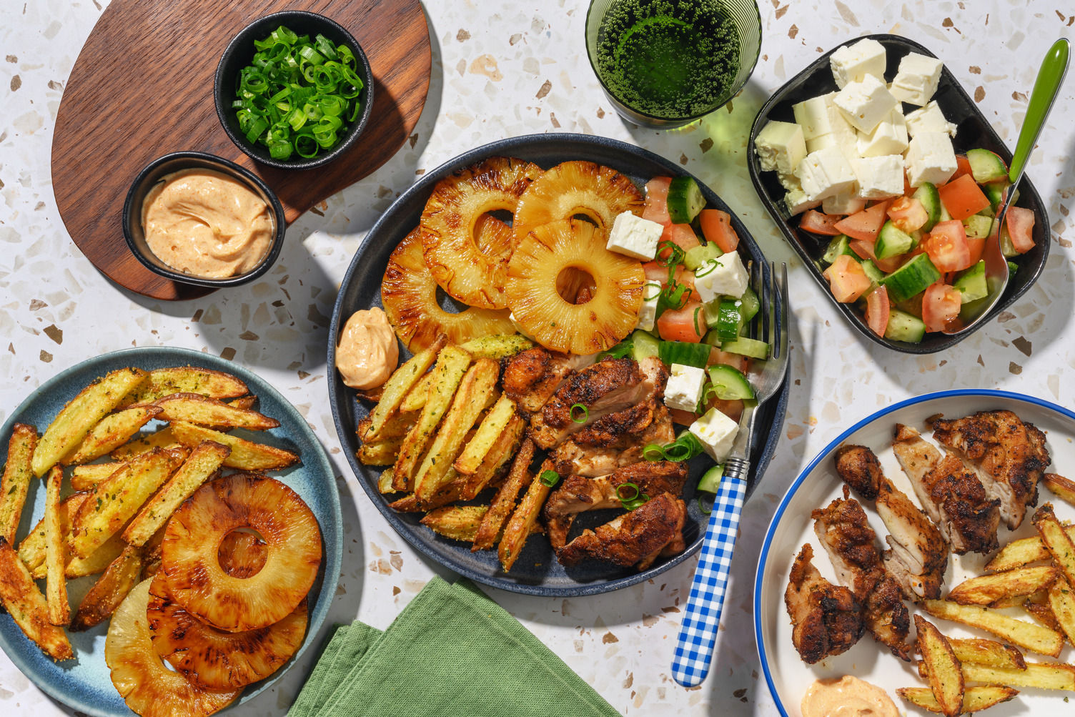 Peri-Peri Chicken & Charred Pineapple Bar Recipe | HelloFresh