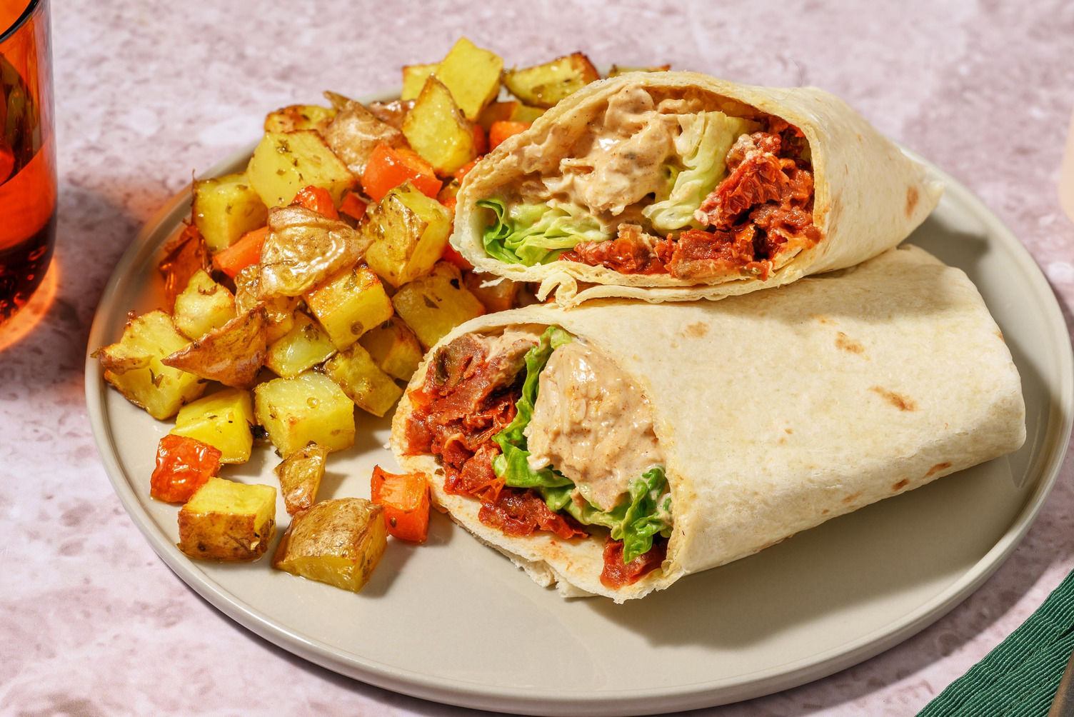 Chicken caesar wrap | HelloFresh