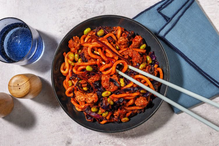 Gochujang Lean Beef Noodles Recipe | HelloFresh