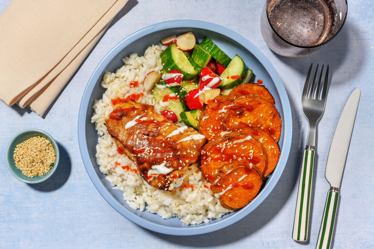 Umami Miso Baked Cod Rice Bowl Recipe | HelloFresh