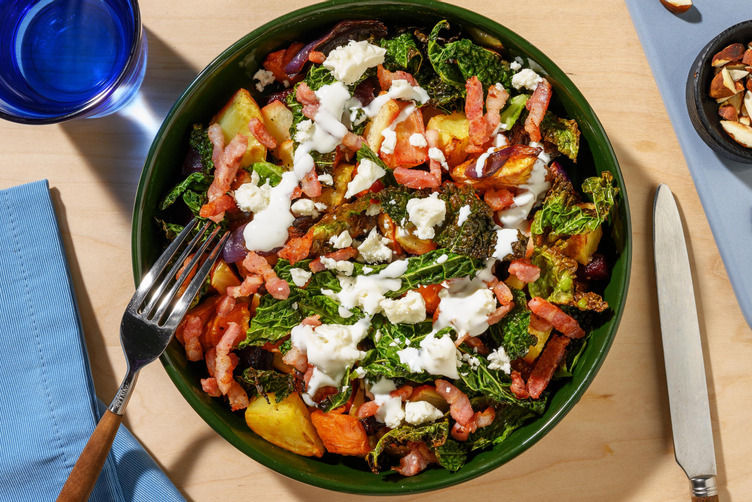 Lun rotfrukt- og baconsalat | HelloFresh