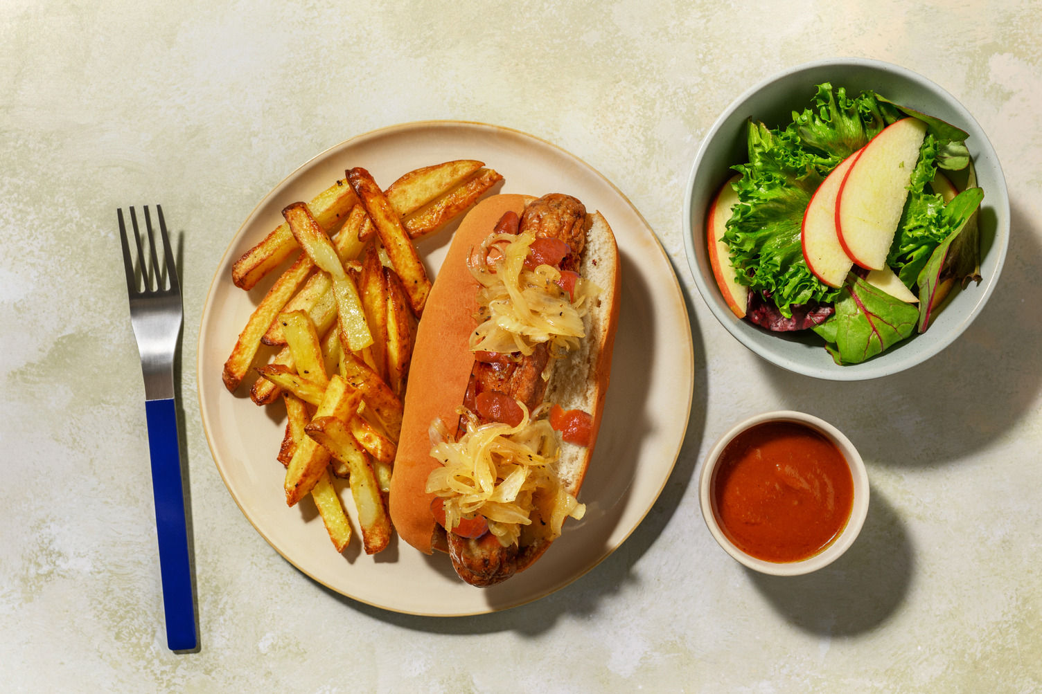 Currywurst Style Hot Dog Rezept | HelloFresh