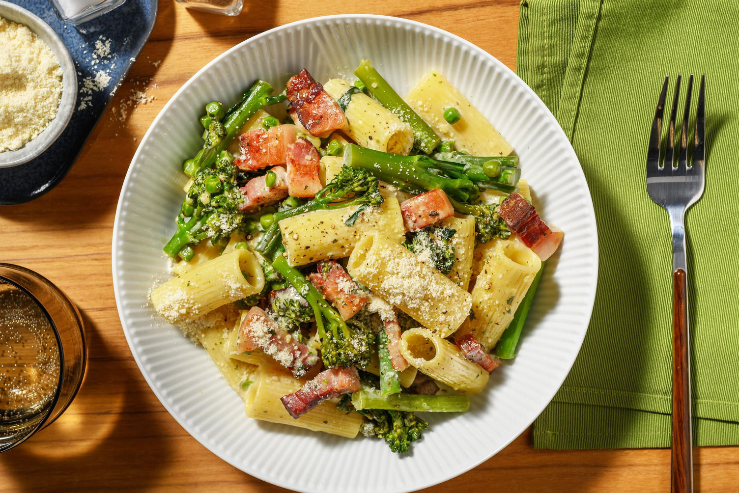 Presto Bacon Pesto Pasta Recipe | HelloFresh