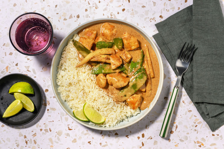 Fragrant Peanut Double Chicken Curry Recipe | HelloFresh