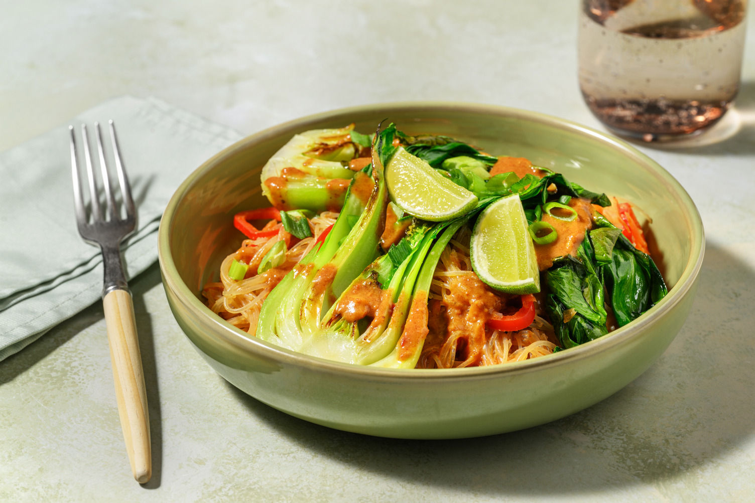 TESTGlasnudelsalat mit Pak Choi Rezept | HelloFresh
