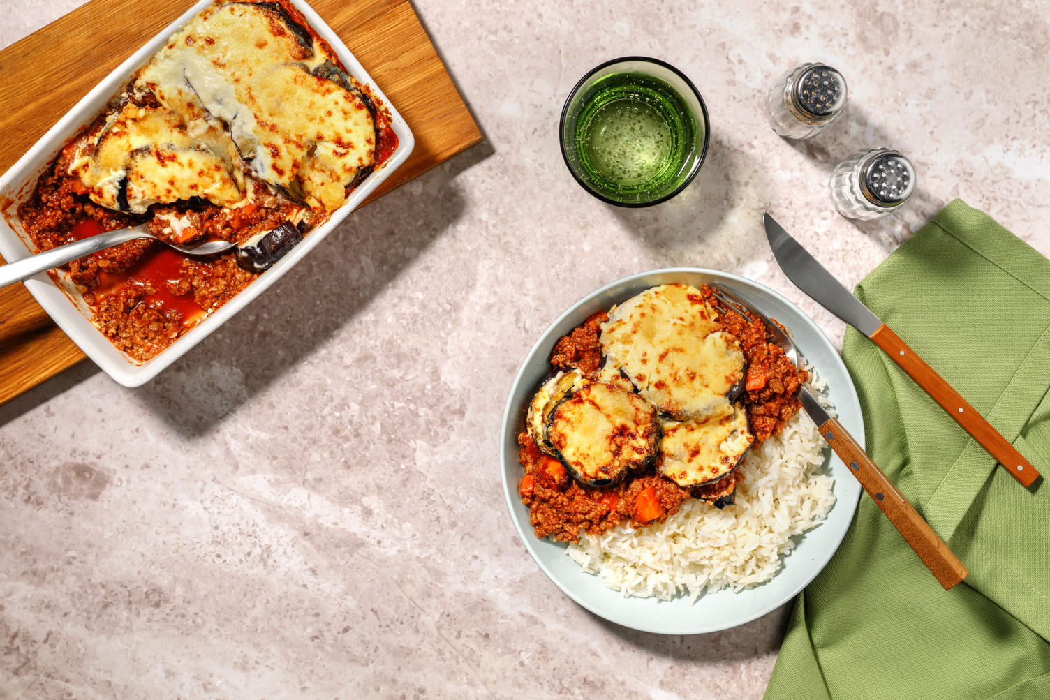 Greek Style Lamb Mince Moussaka Recipe | HelloFresh