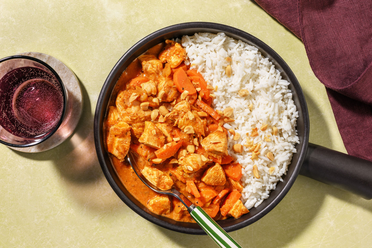 Mafé revisité au poulet Label Rouge, cacahuètes & gingembre Recette ...