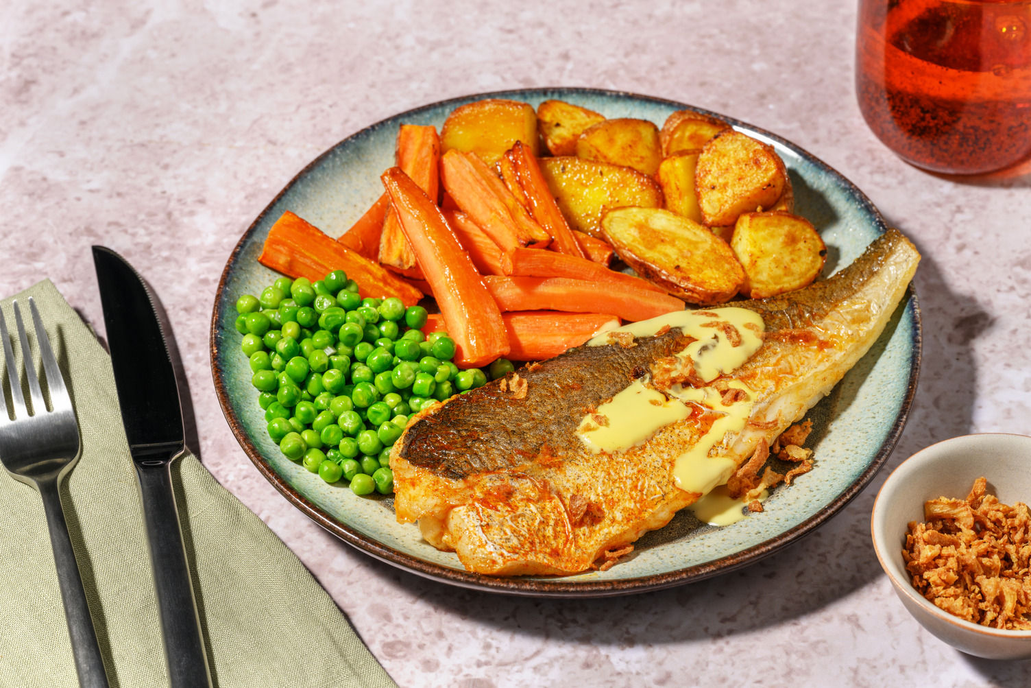 Hake in Hollandaise Sauce Recipe | HelloFresh