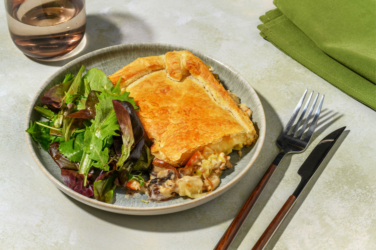Pot Pie : Tourte aux quatre légumes Recette | HelloFresh