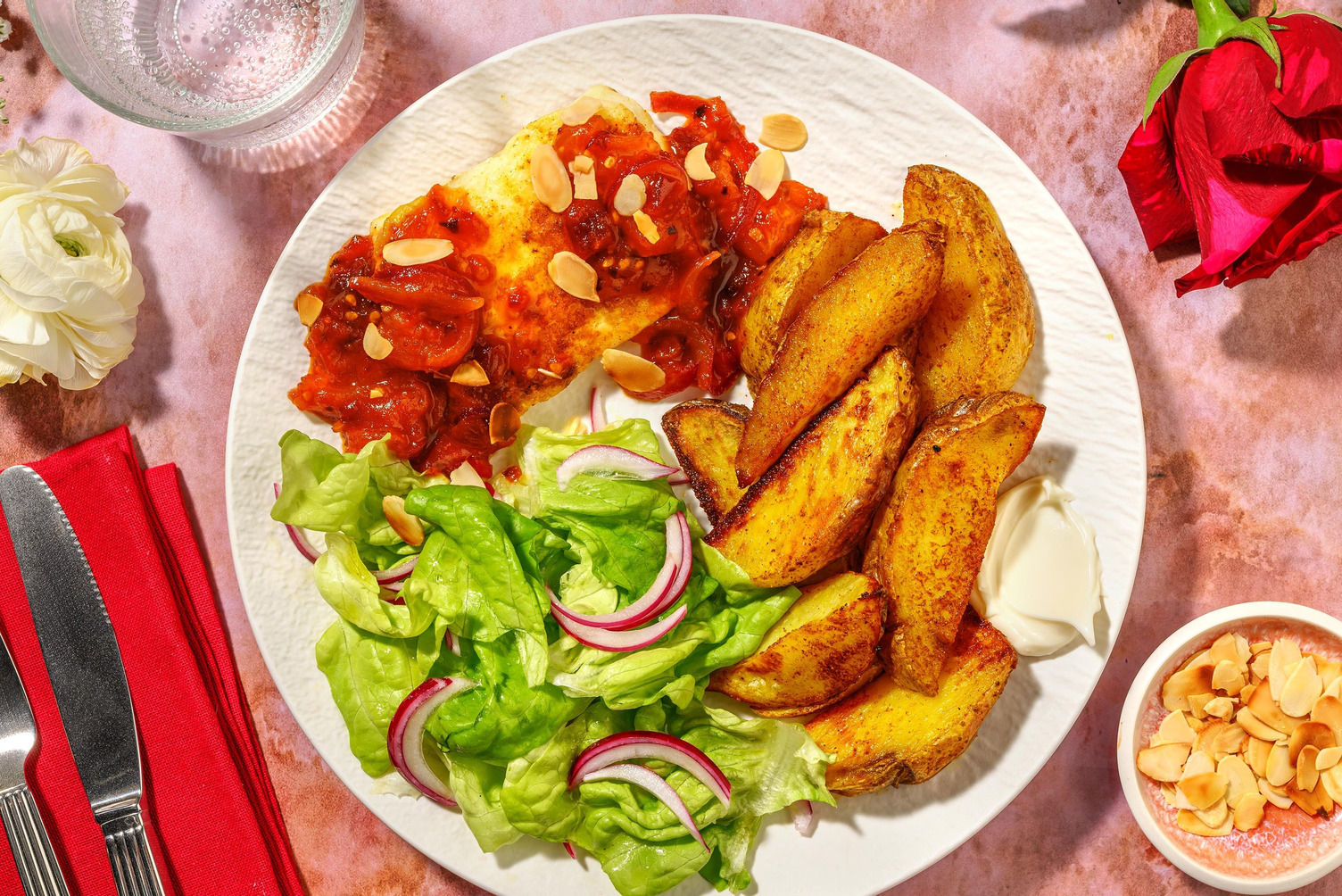 Hot and Spicy Valentine's Day Halloumi Recipe | HelloFresh