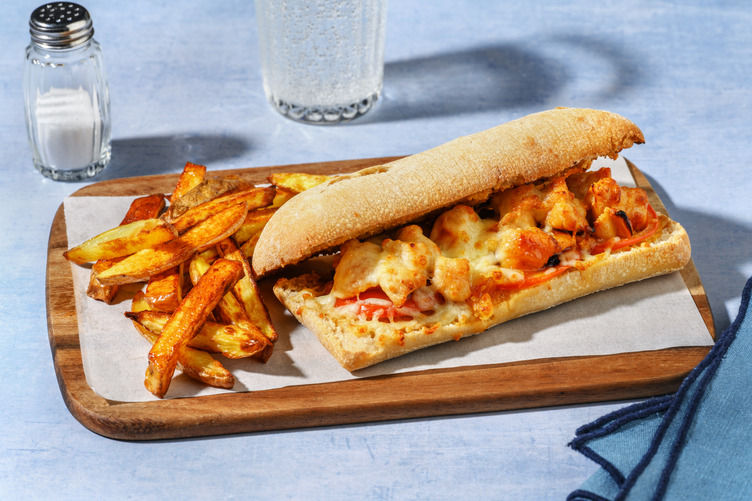 Cheesy Chicken Ciabatta with Bacon Recipe | HelloFresh