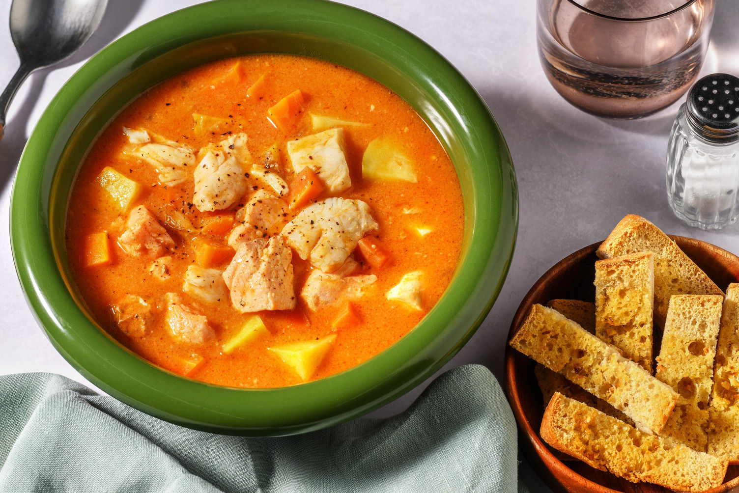 Cajun Fish Chowder Recipe | HelloFresh